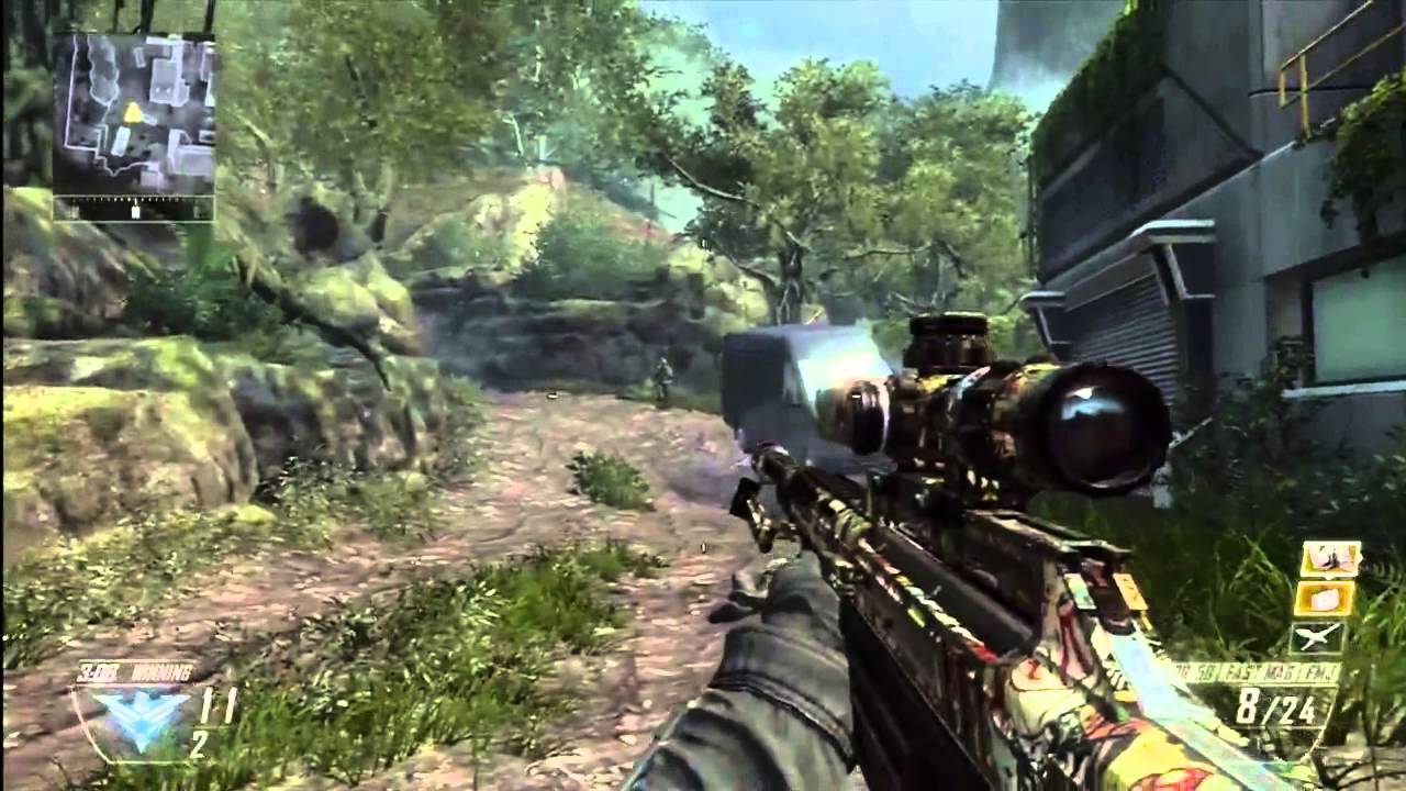 Black ops 2: XPR-50 Sniper Gameplay! - YouTube