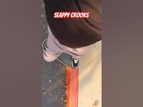Gen X Skateboarder thinks he can warmup with slappy crook grinds and no complys #skateboarding # ...