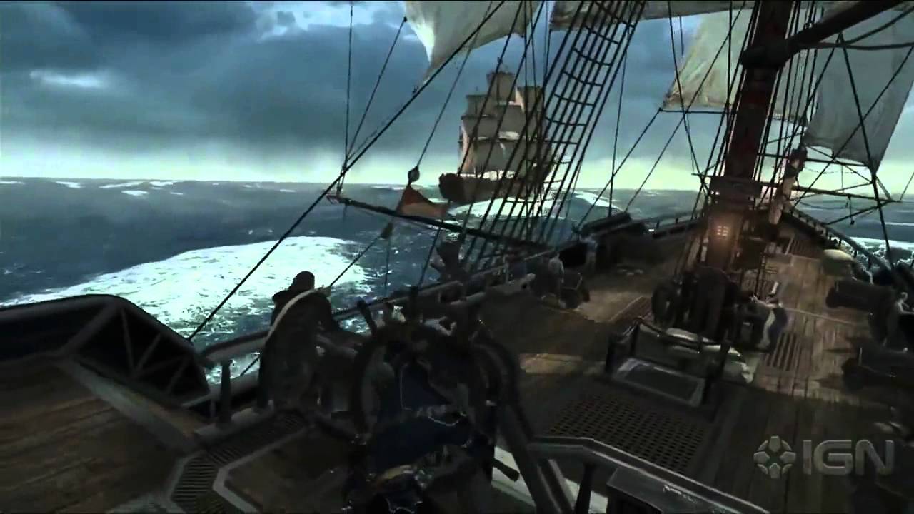 Assassin's Creed 3 Naval Warfare Gameplay - YouTube