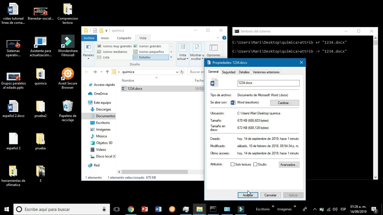 interfaz grafica y linea de comandos en un sistema operativo windows 10 ...