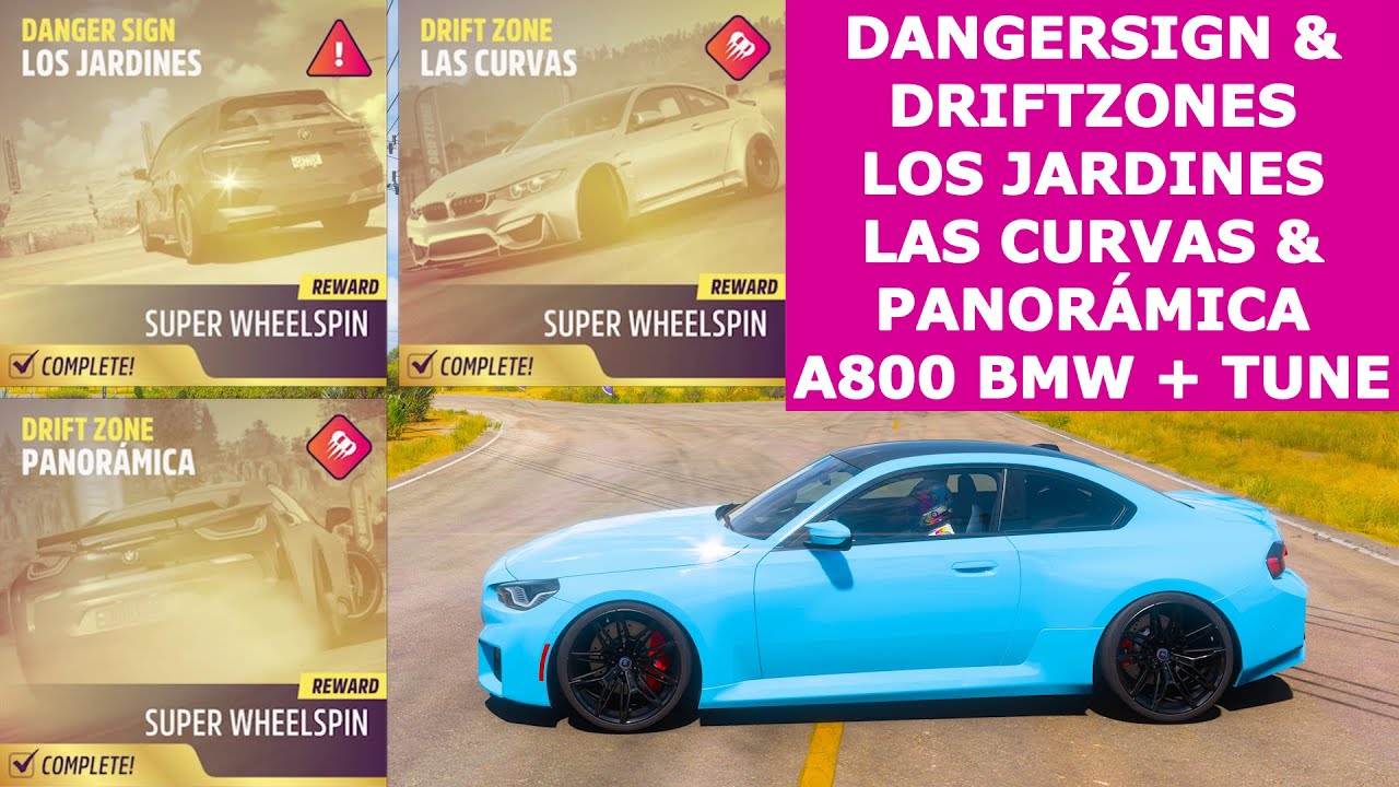 Dangersign & Driftzones | LOS JARDINES, PANORÁMICA & LAS CURVAS | A800 ...