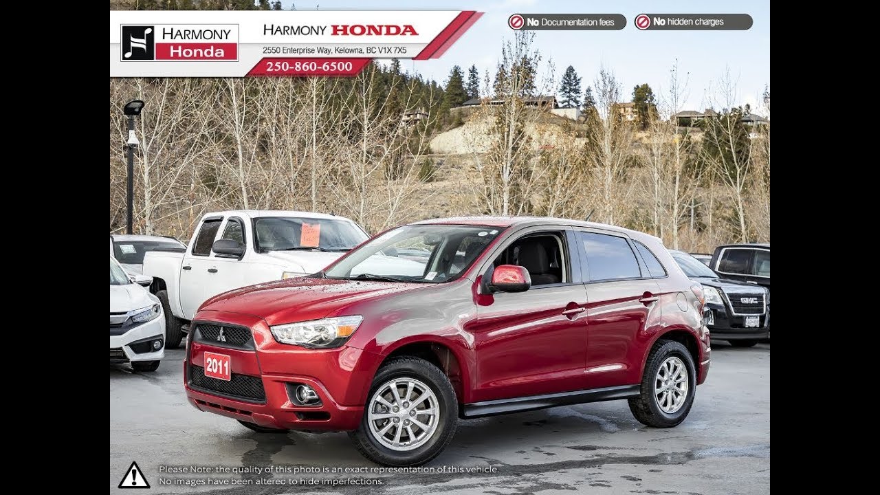 2011 Mitsubishi RVR SE - Harmony Honda - Red - U6679 - Kelowna, BC ...