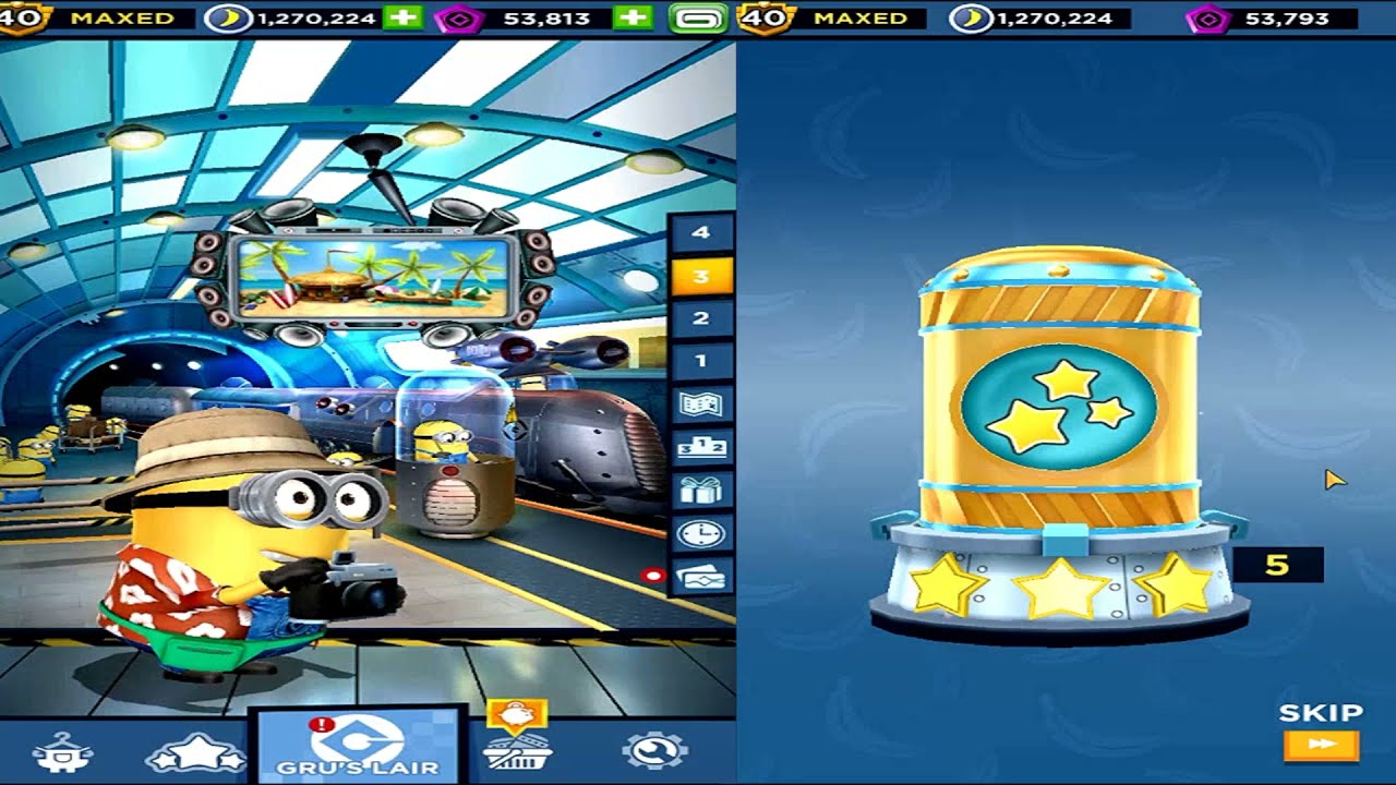 🚀Minion Rush Despicable Me (Speed Run)🚀, Reverse Gameplay - (1-4 Rooms ...