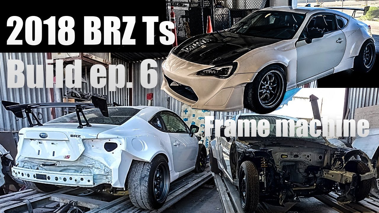 2018 BRZ TS Build ep. 6 ( Frame straightening ) - YouTube