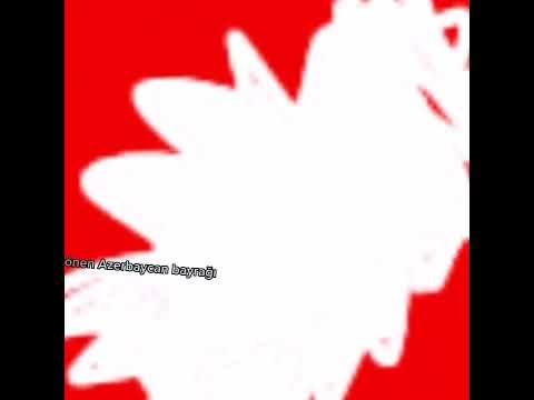 dönen Azerbaycan bayrağı 🇦🇿