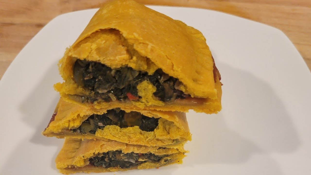 Chef Bouka: callaloo Patties With Orka - YouTube