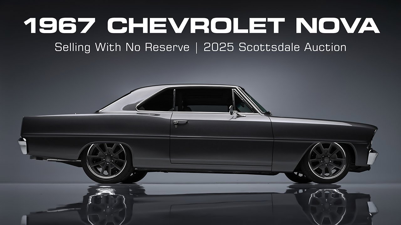 FIRST LOOK - 1967 Chevrolet Nova Custom Coupe - BARRETT-JACKSON 2025 ...
