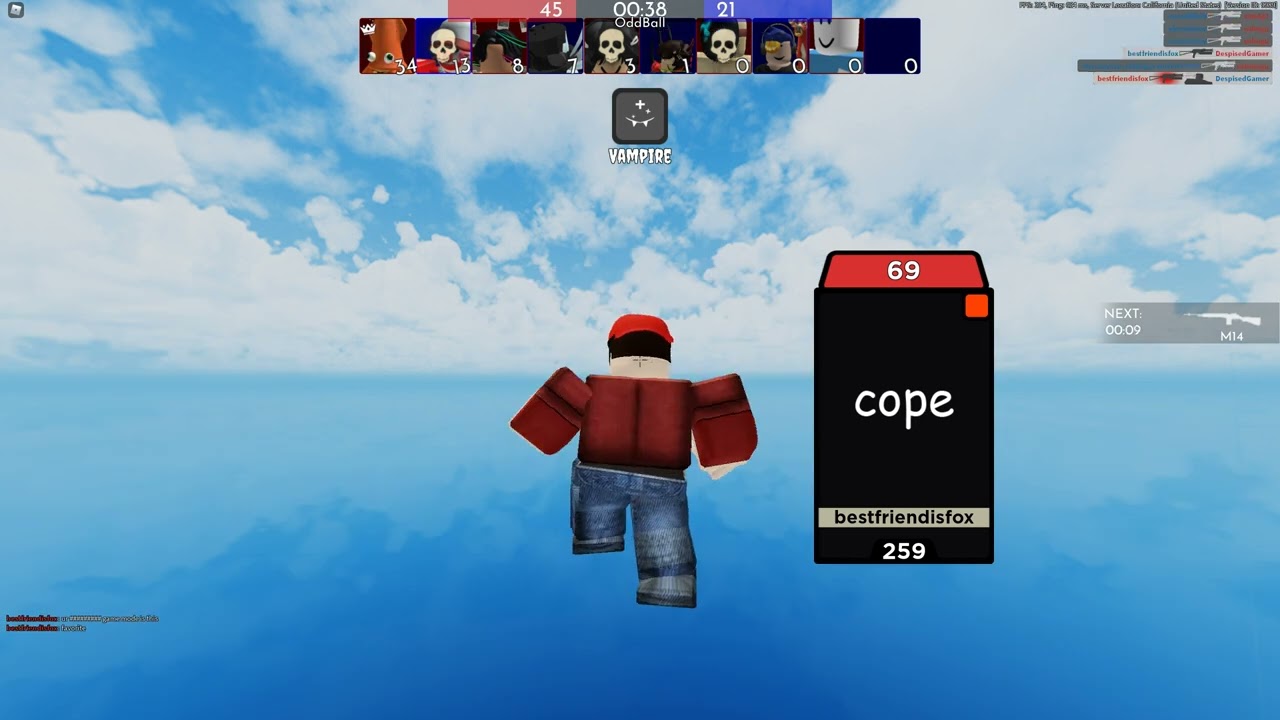 Nice Ping... | Roblox Arsenal Meme - YouTube
