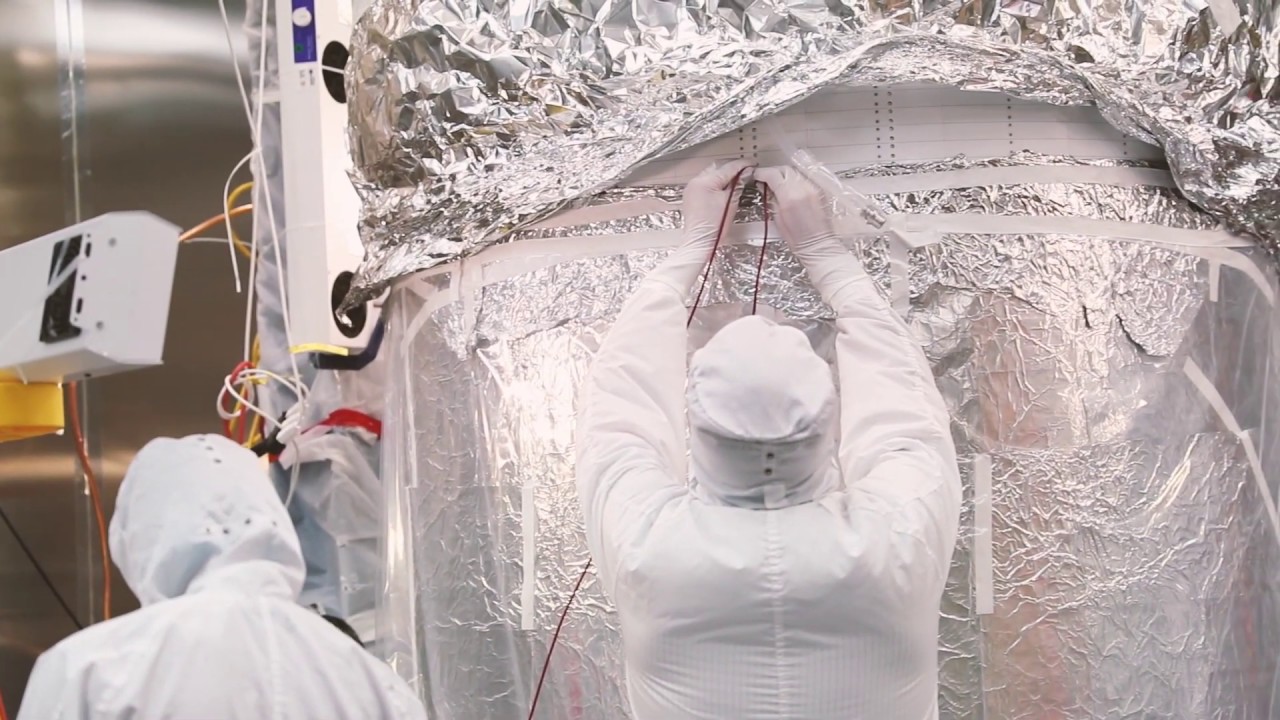 LUX-ZEPLIN dark matter experiment completes inner detector - YouTube