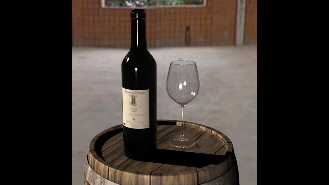 Autodesk Maya 2015 Tutorial barrel , glass, wine bottle Modeling,Texturing - YouTube