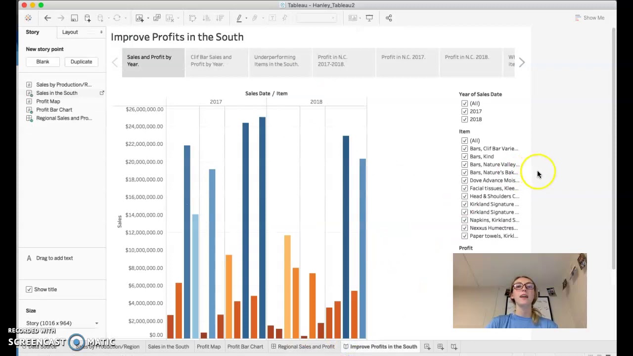 Kaleigh Hanley Tableau 2 - YouTube
