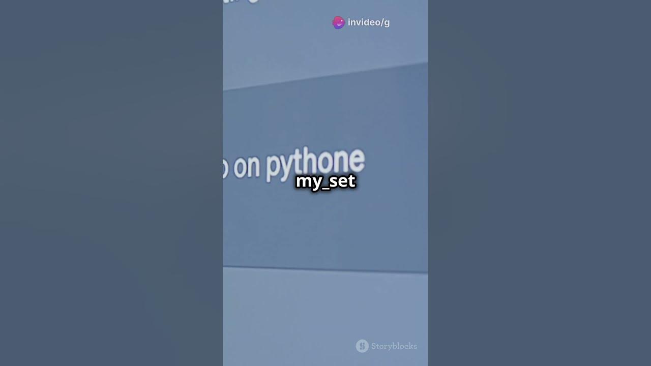 Python Sets Explained In 60 Seconds Programming Codingcommunity Coding Python Apnacollage