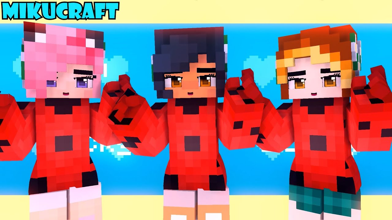 lucky lucky ladybug aphmau newfriend - minecraft animation #shorts ...