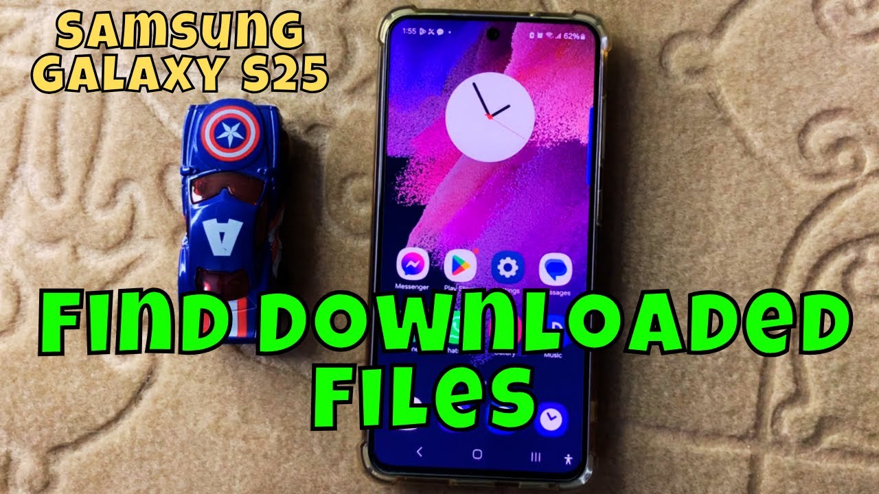 How to Find Downloaded Files on Samsung Galaxy S25 - YouTube