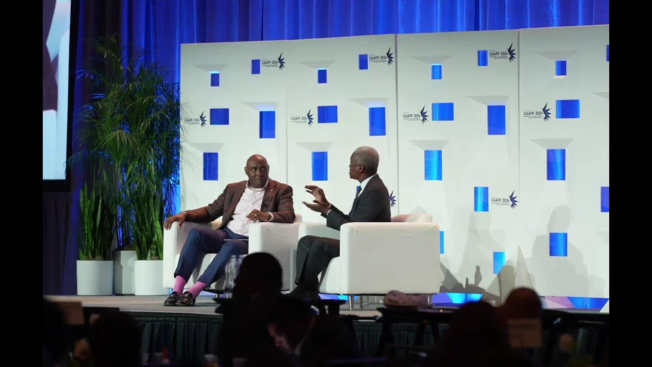 CAAFP 2024 | Moderated Conversation with Raphael Bostic and George Nichols III - YouTube