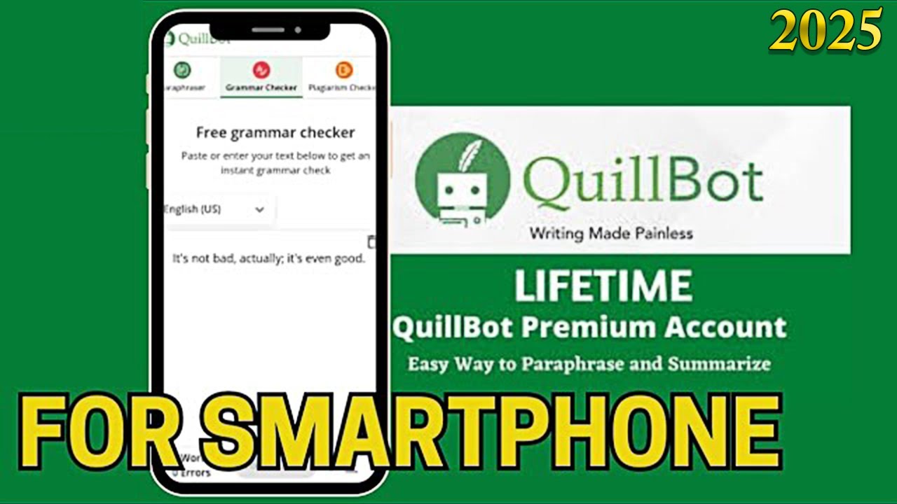 Quillbot Premium Account - YouTube