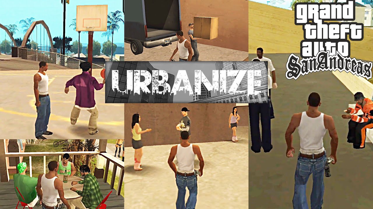 GTA San Andreas: Urbanize Mod Showcase Gameplay - YouTube