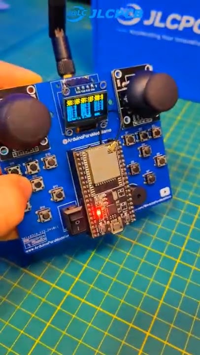 Controle Remoto ESP-NOW 20 Canais com ESP32 – Montagem, Código e Dicas de Modelismo RC @JLCPCB ...