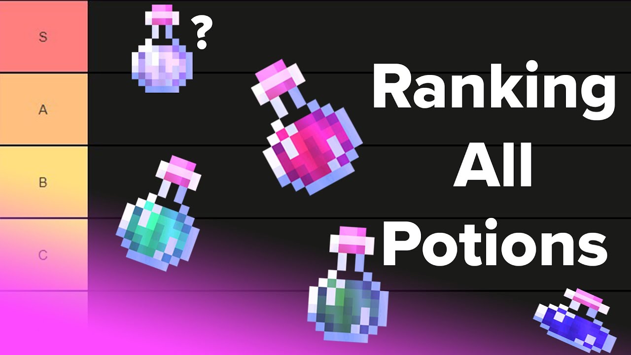Ranking all the Minecraft Potions - YouTube