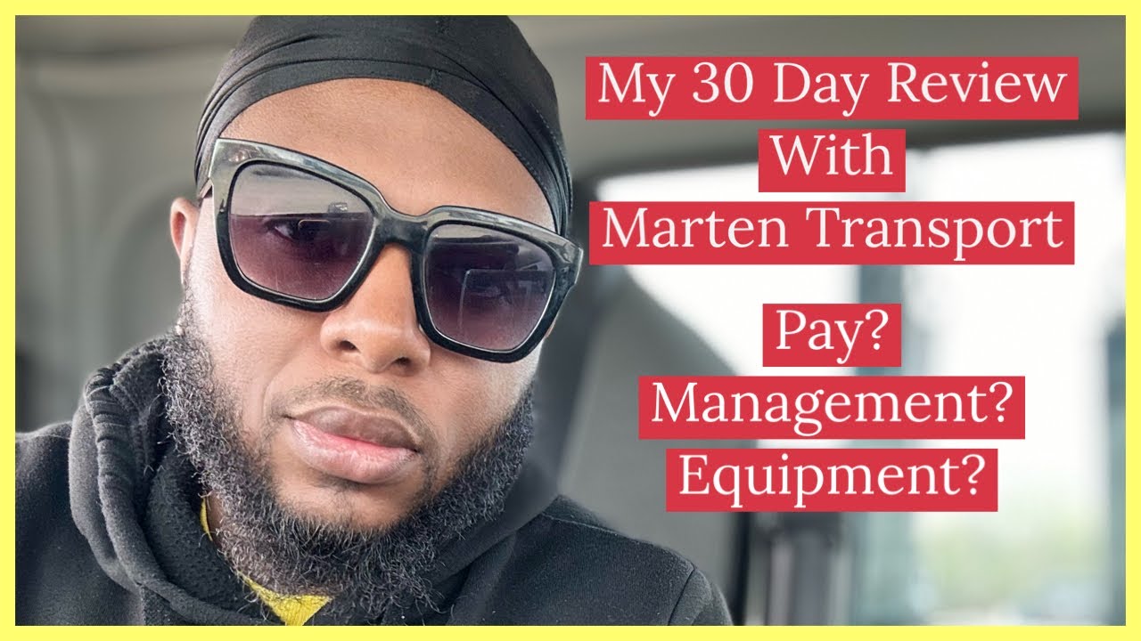 My 30 Day Review With Marten Transport #trucking #truckerslife #cdl ...
