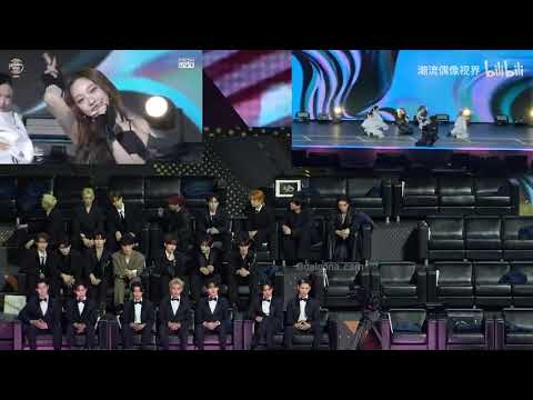 Idols react to all day project (GOLDEN DISK AWARDS)