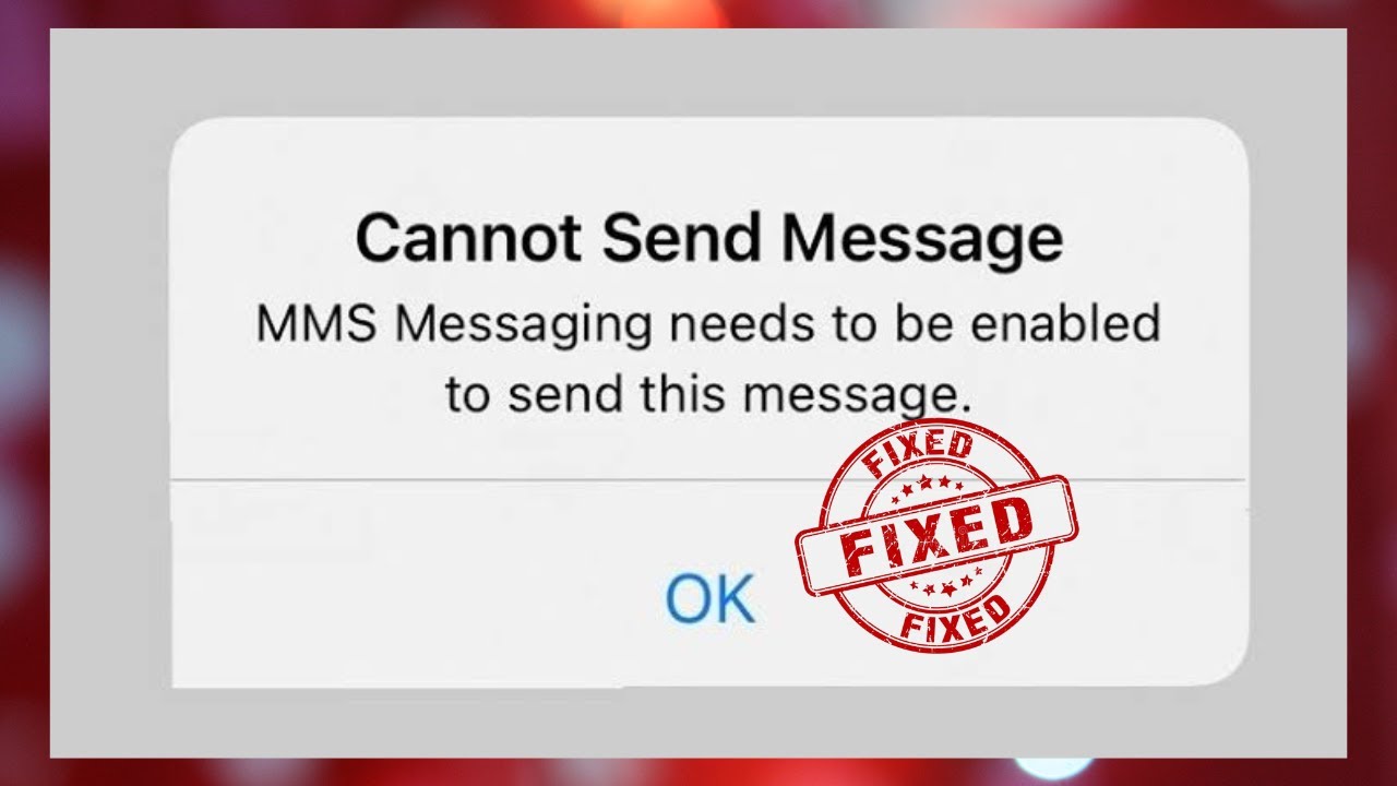 cannot send message mms messaging needs to be enabled to send this ...