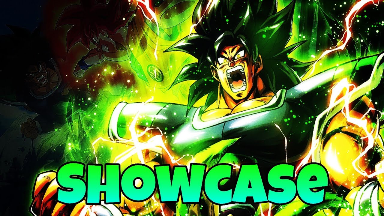 OTTIMA SP!! Broly Fury Showcase - Dragon Ball Legends - YouTube