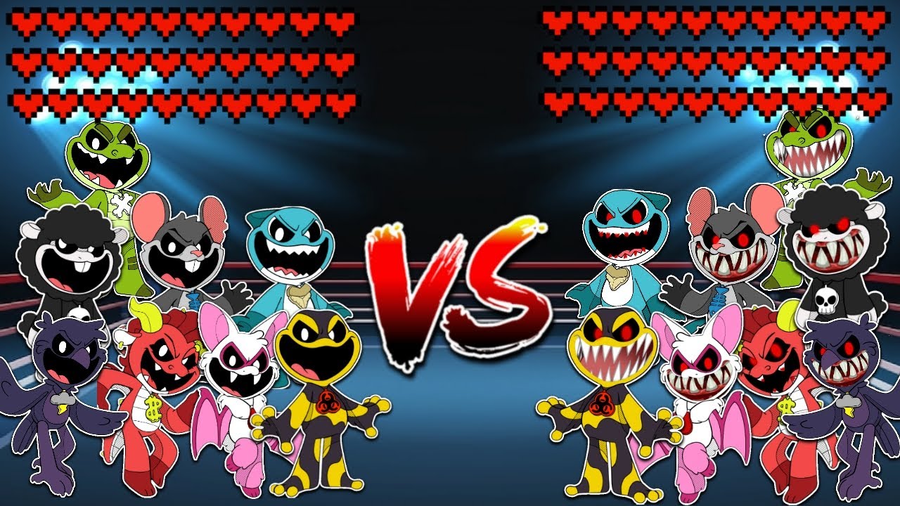 10 New Poppy Playtime Characters vs 10 New Evil Poppy Playtime ...