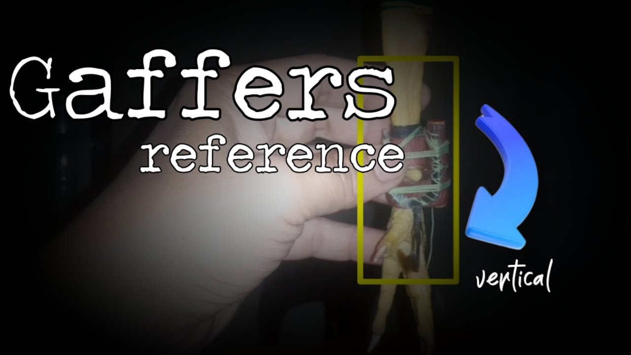 tari tutorial@1 o'clock preset/ set into vertical blade gaffers reference - YouTube