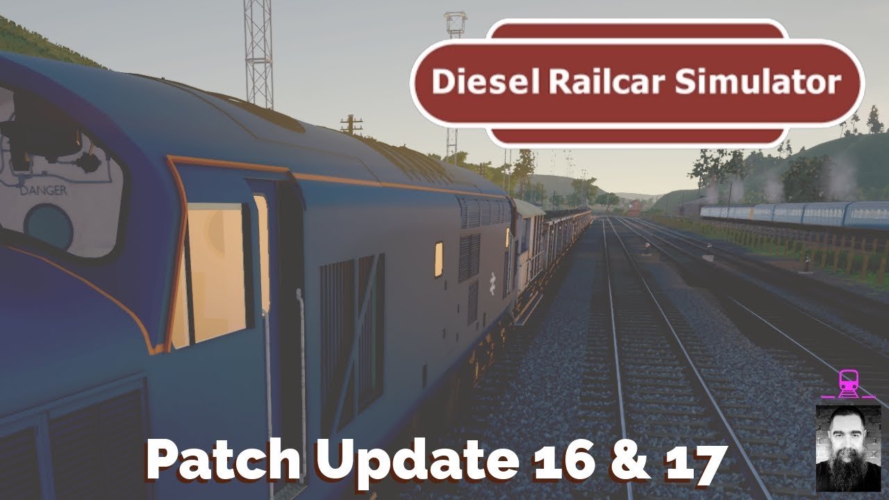 DRS Diesel Railcar Simulator Patch 16 and 17 - YouTube