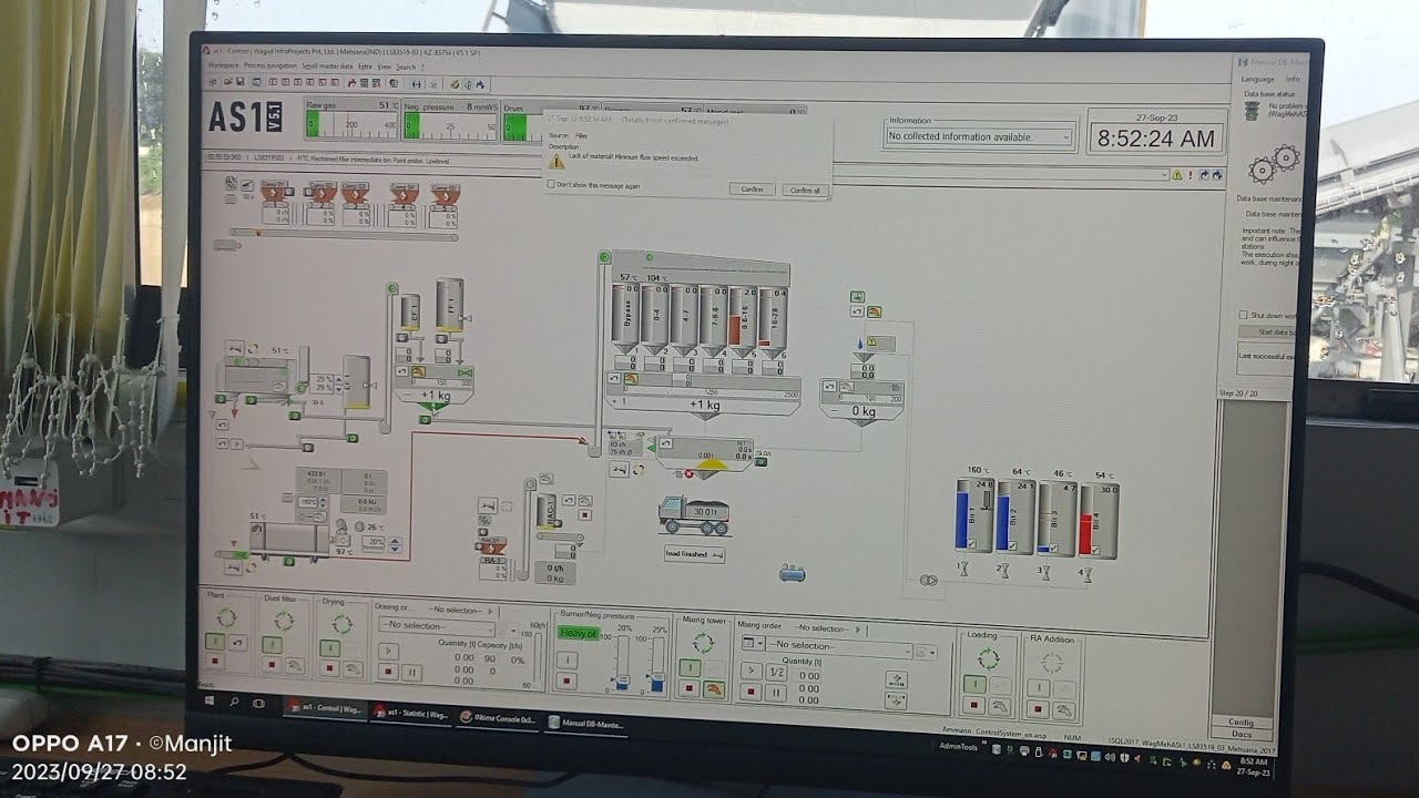 hot Mix Plant Ammann VT 180 as1 - YouTube