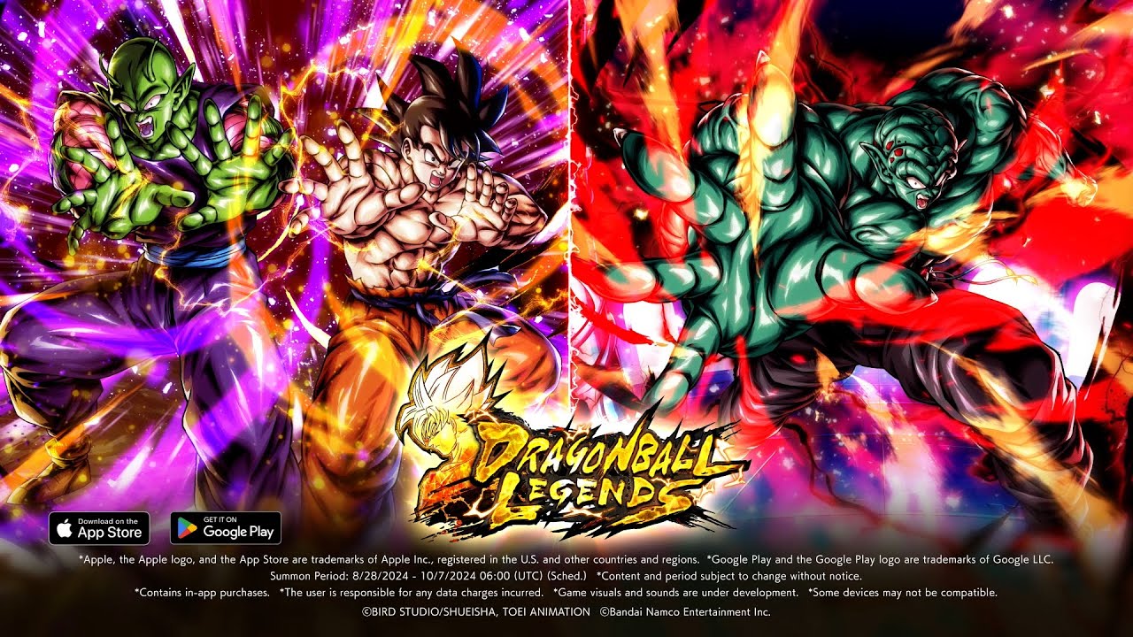 DRAGON BALL LEGENDS "SP Garlic Jr.", "SP Piccolo & Goku" Trailer - YouTube