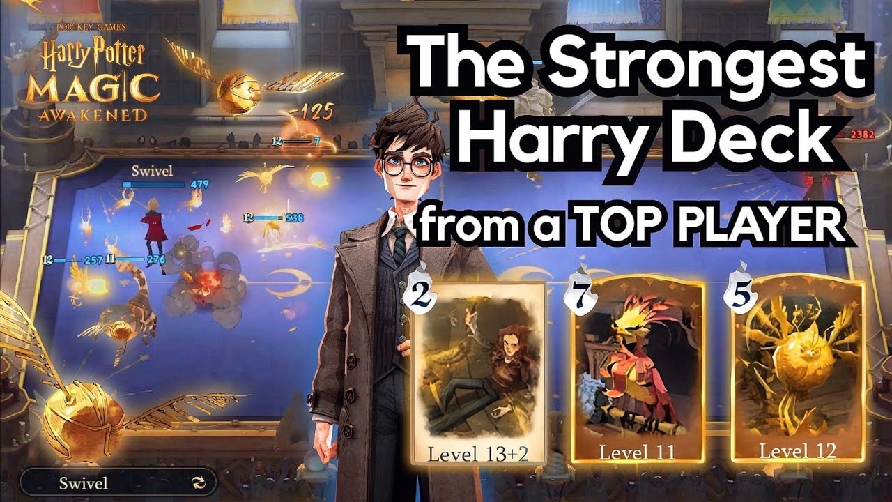 [Harry Potter: Magic Awakened] The STRONGEST Fast-cycle Harry deck in ...