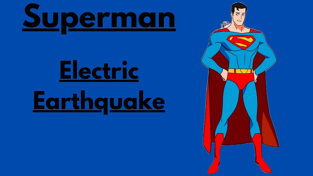 Superman Electric Earthquake | Original Classic Cartoon Episode - YouTube