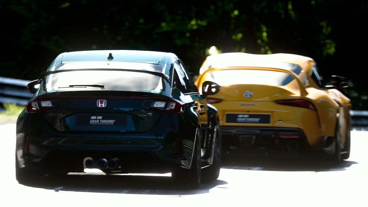 FL5 Civic Type-R Nurburgring Track Day - Gran Turismo 7 - YouTube