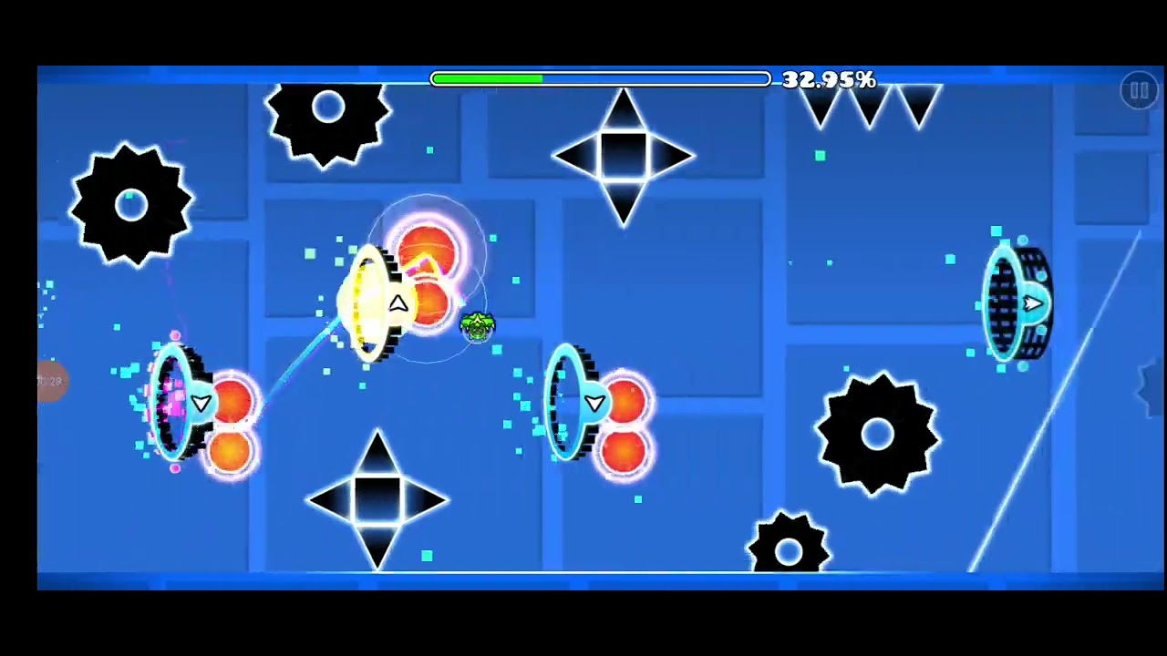 synced level 2|geometry dash - YouTube