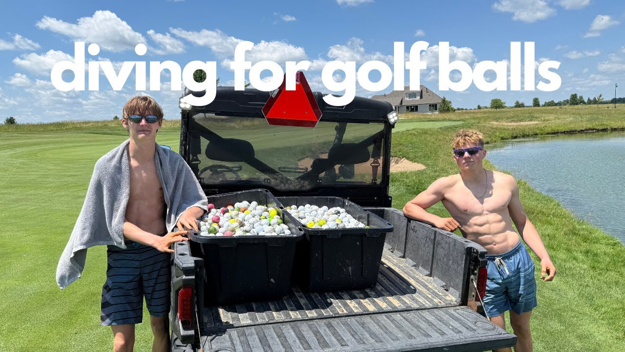 How to Dive for Lost Golf Balls - YouTube