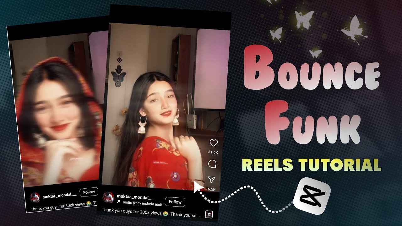 Bounce funk reels edit || bounce funk edit tutorial || Capcut smooth transition 🔥 - YouTube