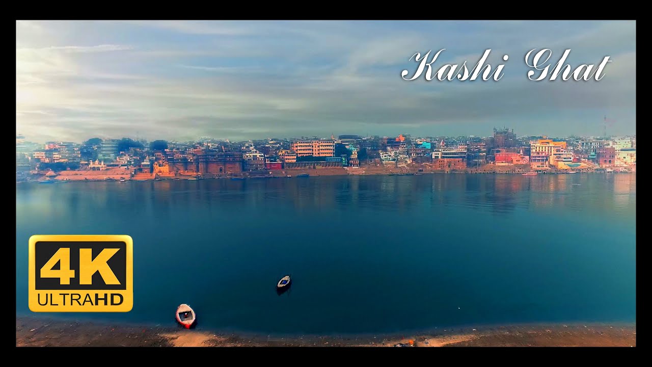 4k Video varanasi ghat | Banks of the river Ganga | Varanasi | - YouTube