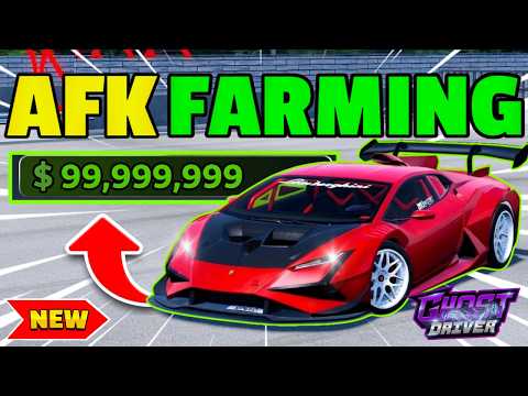 😱 New *UNPATCHED* AFK Cash Farming Method in Ghost Drivers!