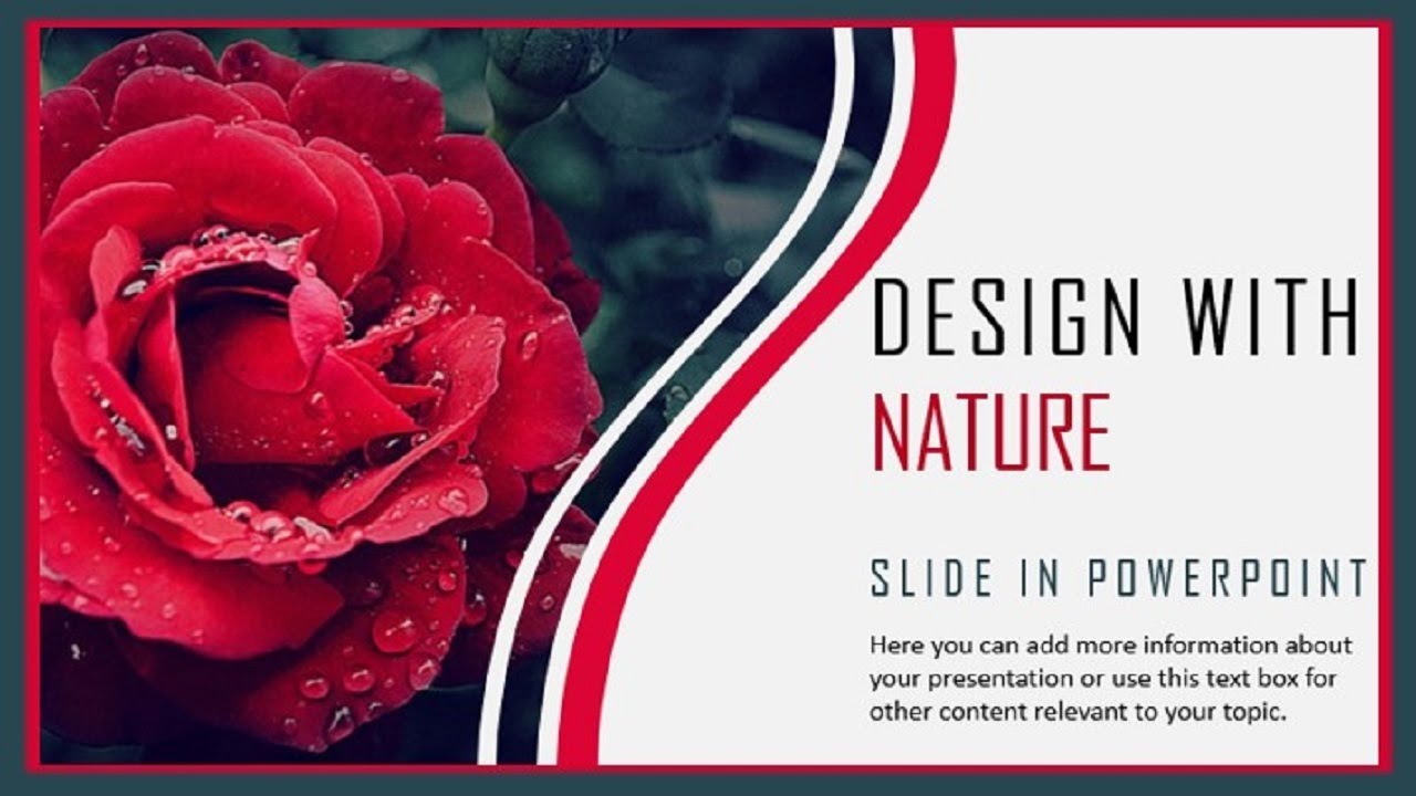 How to Create a Rose-Inspired Slide in PowerPoint 🌹 : Akshrika PPT ...