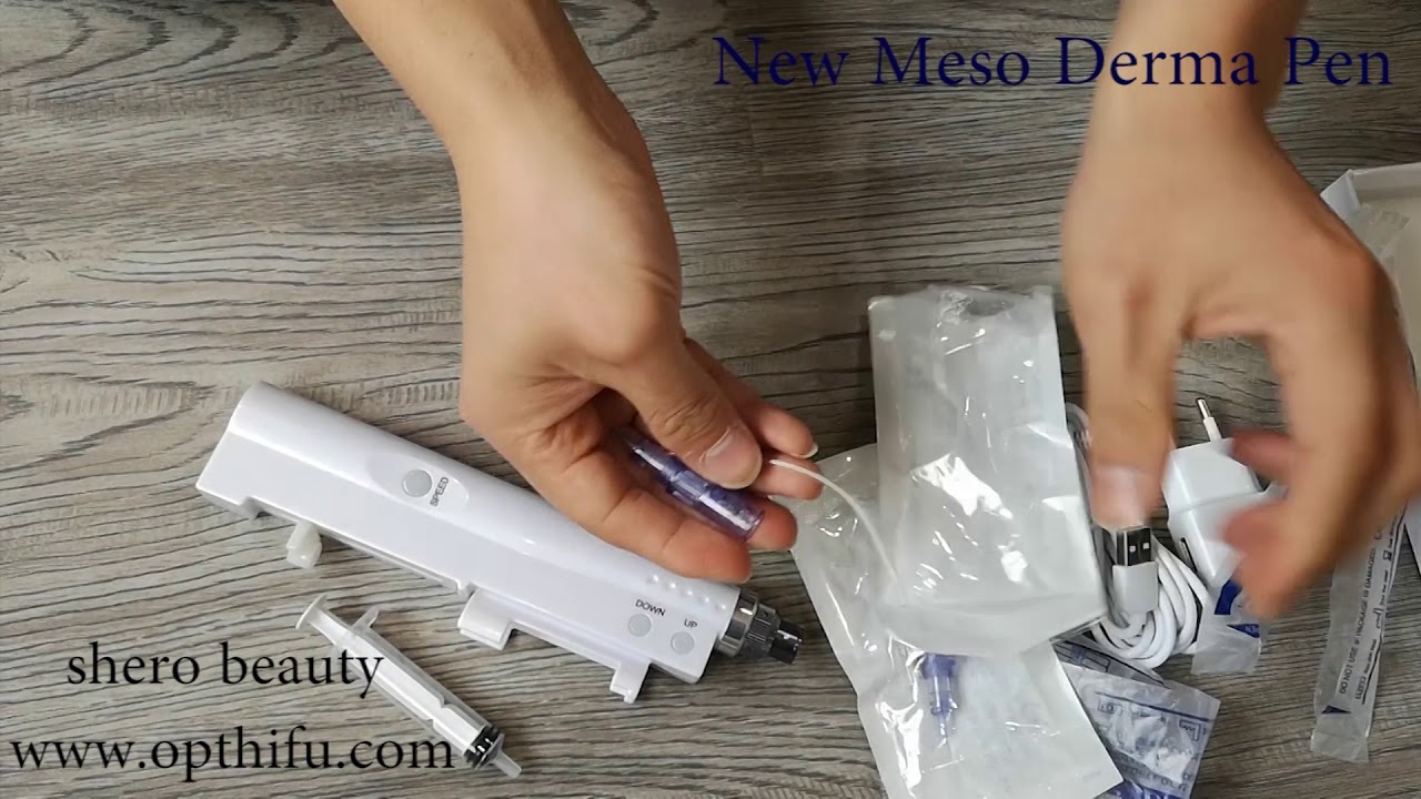 2019 new meso derma pen - YouTube