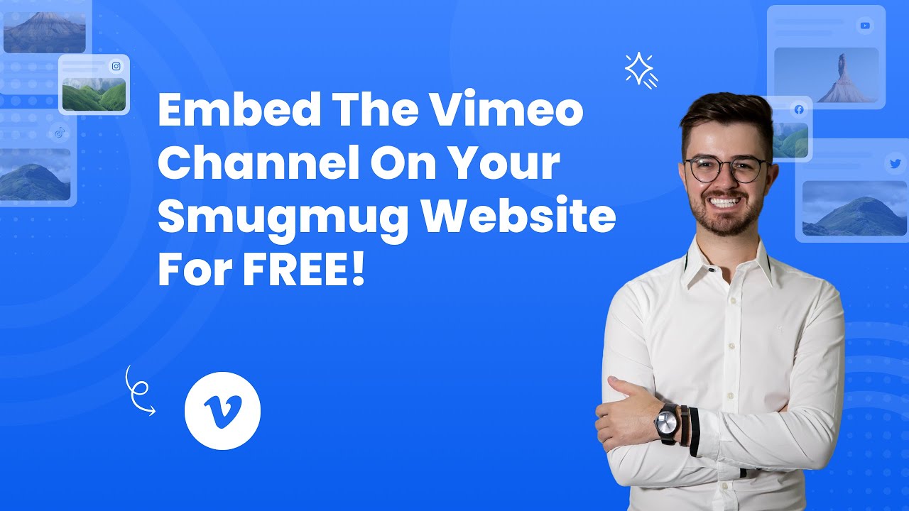 How to embed the Vimeo channel on Smugmug? #embed #vimeo #videos # ...