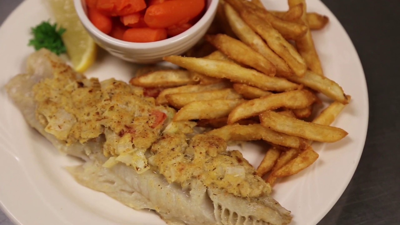 Fresh Crab Stuffed Alaskan Pollock | Traditions Restaurant & Bakery ...