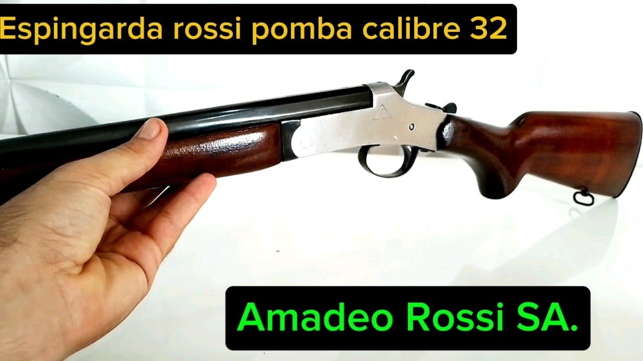 Espingarda Rossi pomba calibre 32 review completo - YouTube