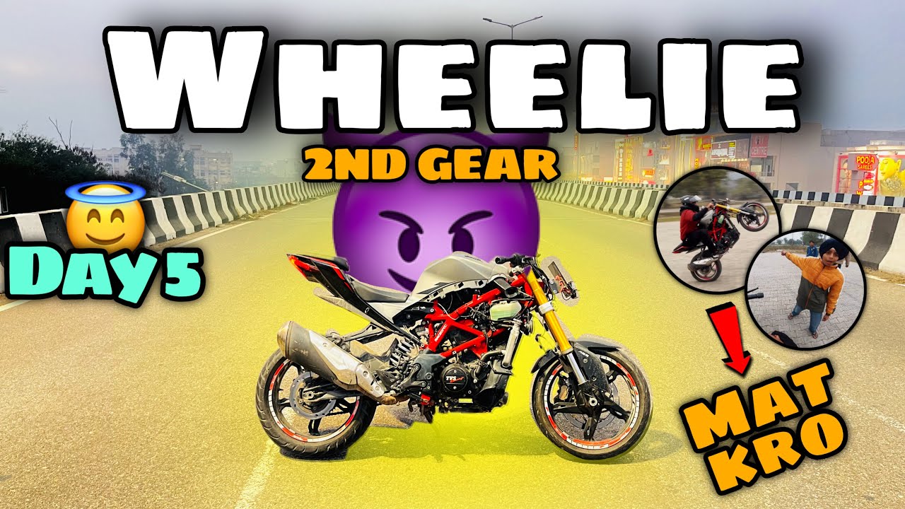 DAY 5!🤯HOW TO LEARN WHEELIE! - YouTube