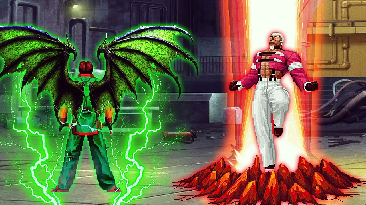 [KOF Mugen] Xavier Kim Vs D. Yashiro Rhythm Team - YouTube