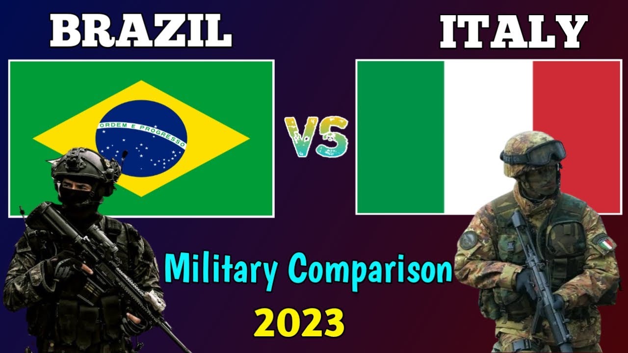 Brazil vs Italy Military Power Comparison 2023 | Italy vs Brazil ...