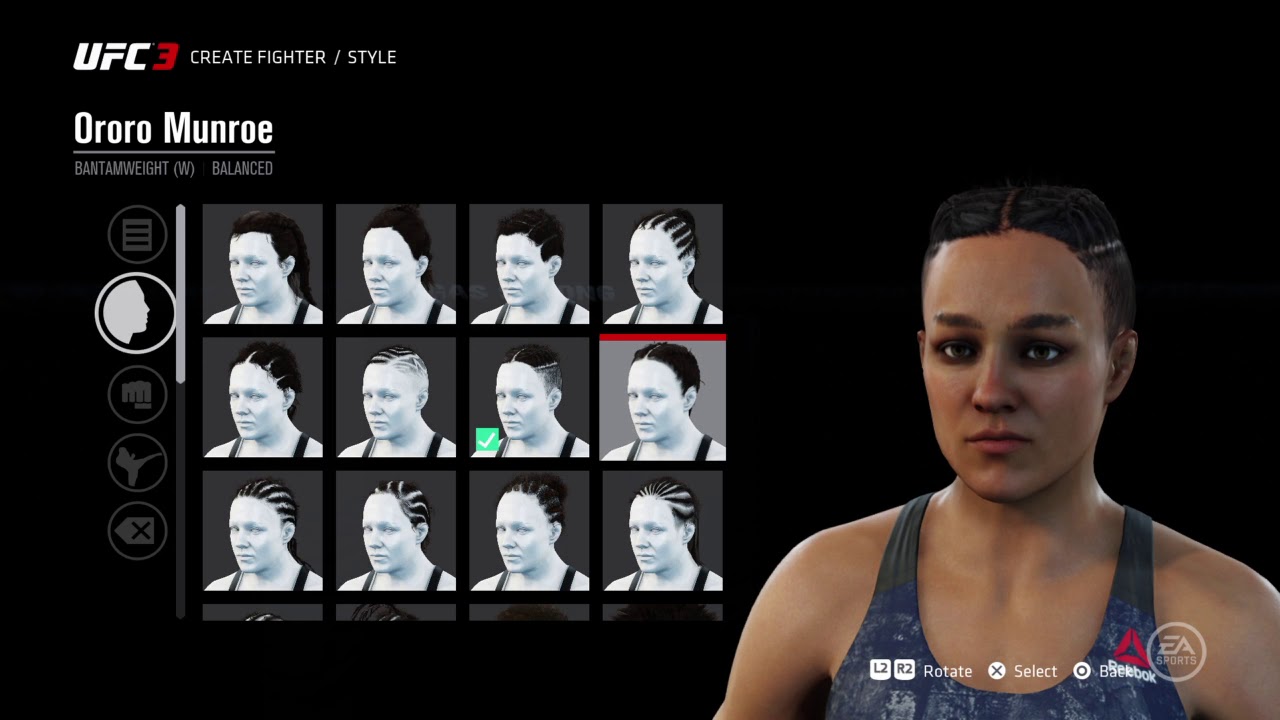 EA SPORTS™ UFC® 3 character creation - YouTube