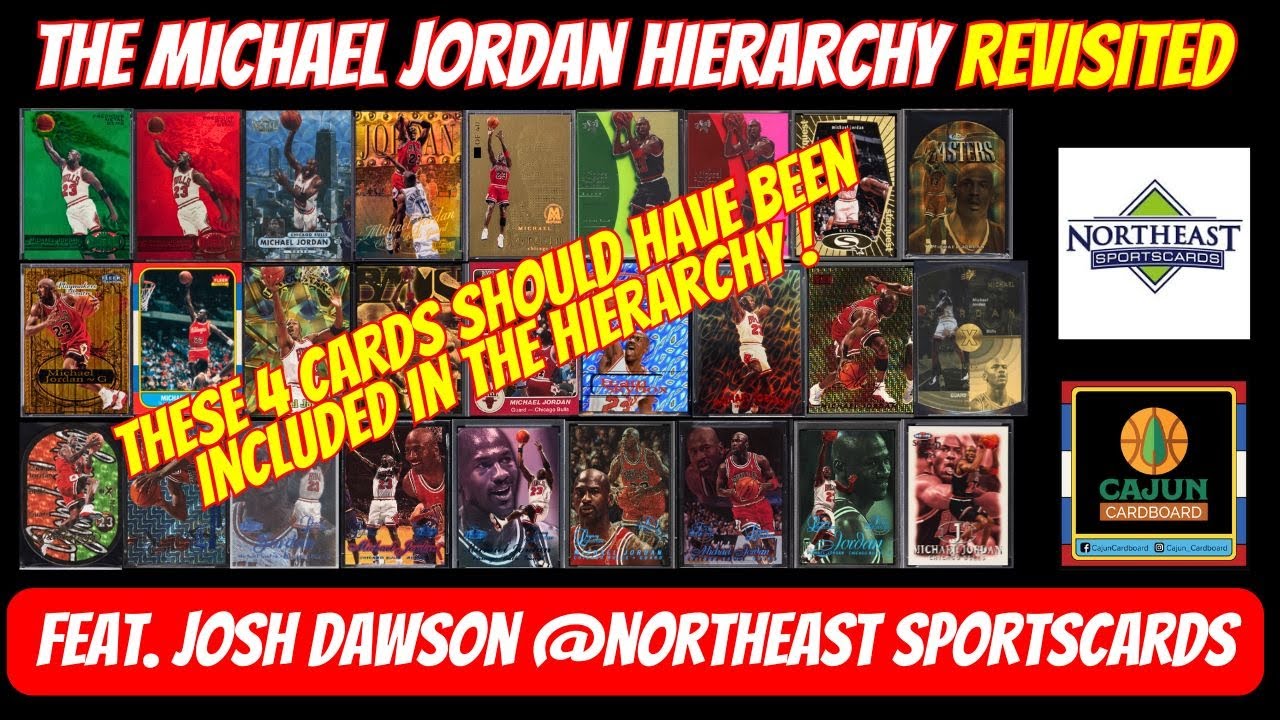 4 Michael Jordan Cards That were "Hierarchy Worthy" & Our Recent MJ ...